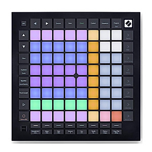 Novation Launchpad Pro MK3 Bundle with Over-Ear Headphones and 3.0 4 Port USB Hub (3 Items)