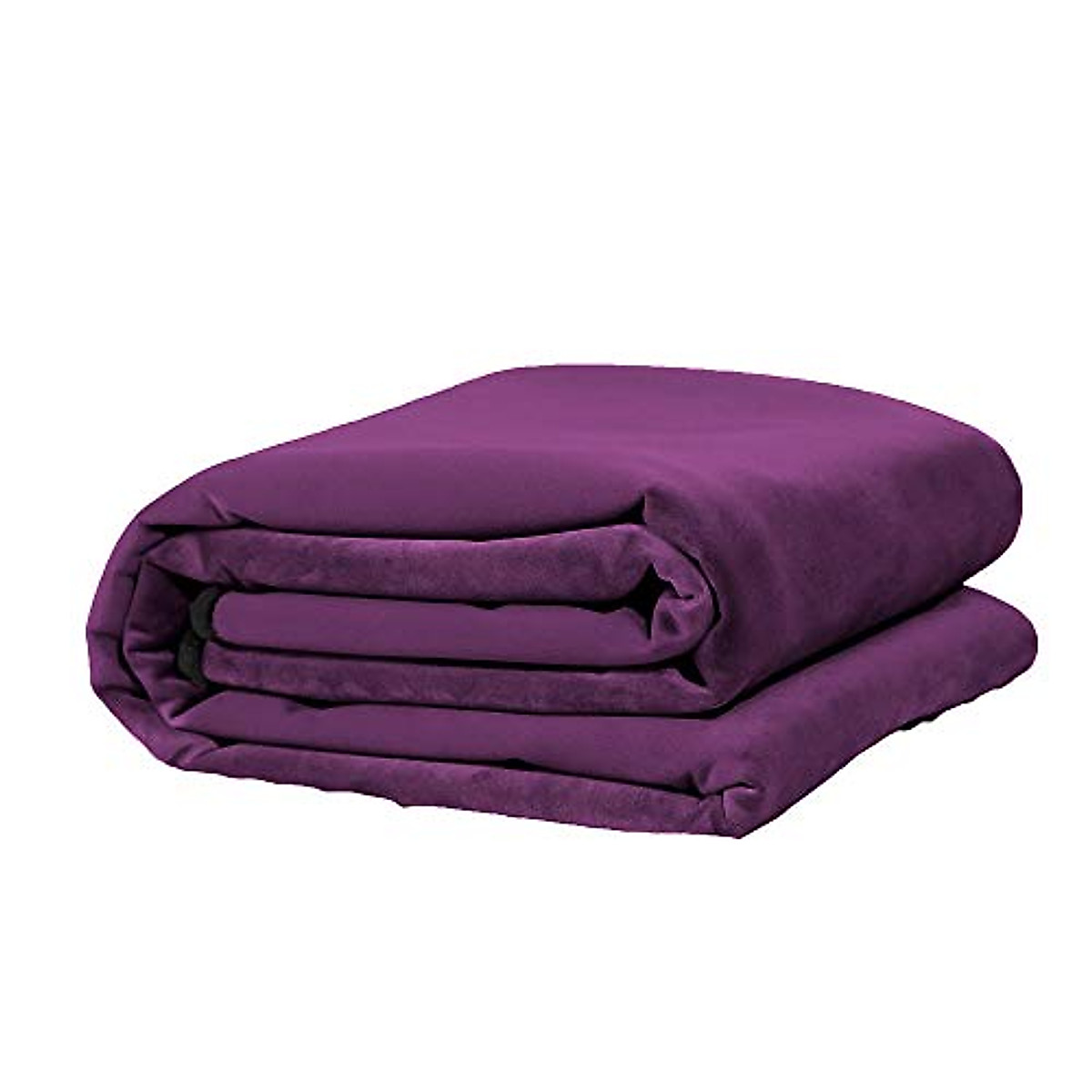 Avana Waterproof Throw Blanket | Protector for People and Pets | Leak Proof Moisture Barrier - Regular Size, Micro-Velvet Purple