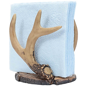 BLACK FOREST DECOR Antler Napkin Holder