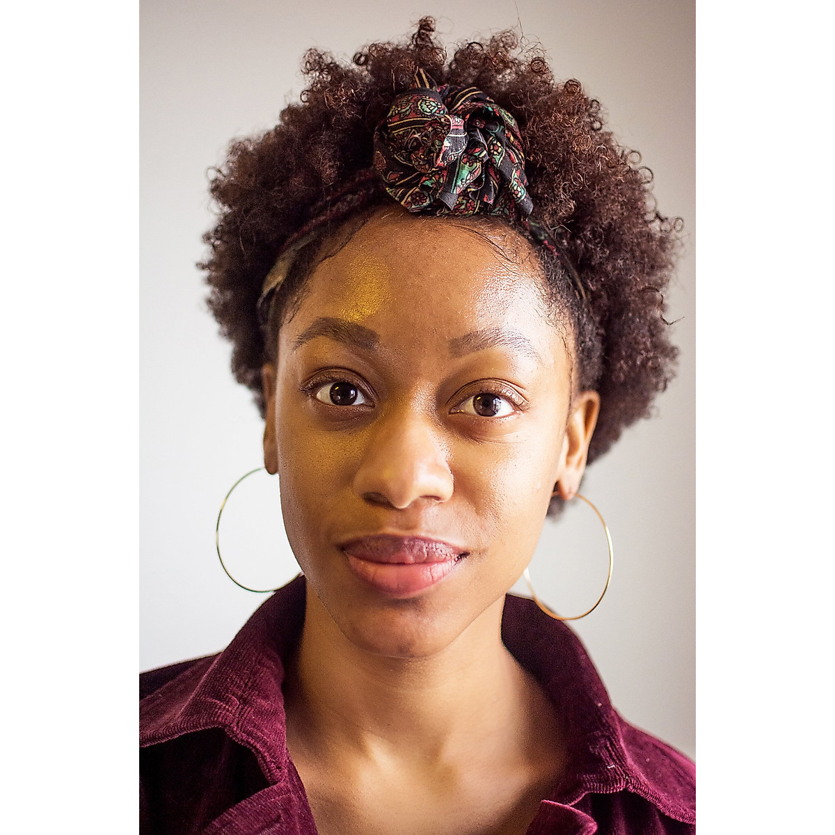 Extra Large 14k Yellow Gold Continuous Endless Hoop Earrings, 1.2mm Tube (62mm)