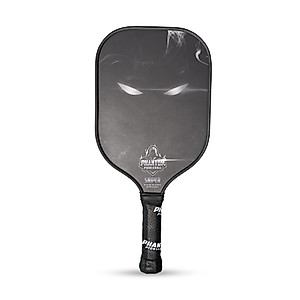 Phantom Sniper 13mm Carbon Fiber Elongated Body Pickleball Paddles - Max Grit and Spin - USAPA Approved – Pickleball Rackets - Pickle-Ball Equipment with Polypropylene Core – Lightweight (Steel)
