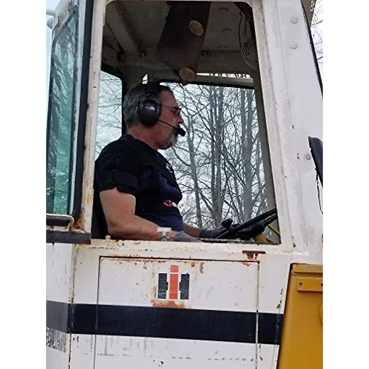 Rifleman Bluetooth Communicator Electronic Ear Muffs, NRR 25 Hearing Amplification and Protection, Headset with Microphone, Perfect for Hunting, Shooting Ranges, & Gaming, Black