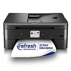 Brother MFC-J1170DW Wireless Color Inkjet All-in-One Printer with Mobile Device Printing, NFC, Cloud Printing & Scanning, Refresh Subscription and Amazon Dash Replenishment Ready