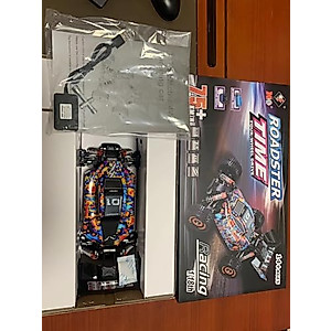 WLtoys 184016 Scale 1/18 75KM/H 2.4G RC Car Brushless 4WD Electric High Speed Off-Road Remote Control Drift Toys for Children Racing (184016 1 * 1500mAh)