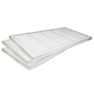 Nispira True HEPA Replacement Filter Compatible with Filtrate Ultra Clean Air Purifier FAP03. Compared to Part FAP03 FAPF034 | Size 21.18" x 11.62" x 0.75" | 3 Packs
