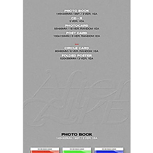 DREAMUS IVE After Like 3rd Single Album PHOTOBOOK Version CD+Folding Poster On Pack+Photobook+Photocard+Postcard+Tracking Sealed (VER.2)
