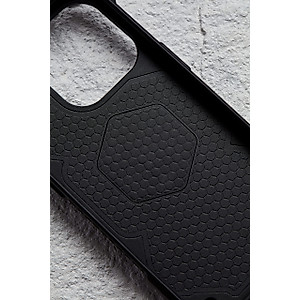 URBAN ARMOR GEAR UAG Designed for iPhone 14 Case Black 6.1" Monarch Pro Built-in Magnet Compatible with MagSafe Charging Rugged Shockproof Dropproof Premium Protective Cover