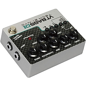 Tech 21 SansAmp Character Series VT Bass DI Bundle with 3 MXR Patch Cables and Dunlop Pick Pack