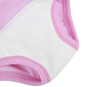 Waterproof Toddler Underwear 8PC/S Baby Training Pants Potty Training Underwear Toddlers Boys Girls Cartoon Cute Waterproof Diapers 4 Layers (95)