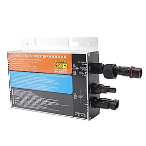 Solar Inverter, Small Size and Capacity 18‑60V Islanding Protection Grid Tie Inverter for Home (PVGS-700W(18-60V) 110V)