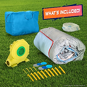 Hasbro Super Soaker Ultimate Water Park – Head to Head Battle Arena Mega Inflatable Bounce House for Ultimate Water Battles