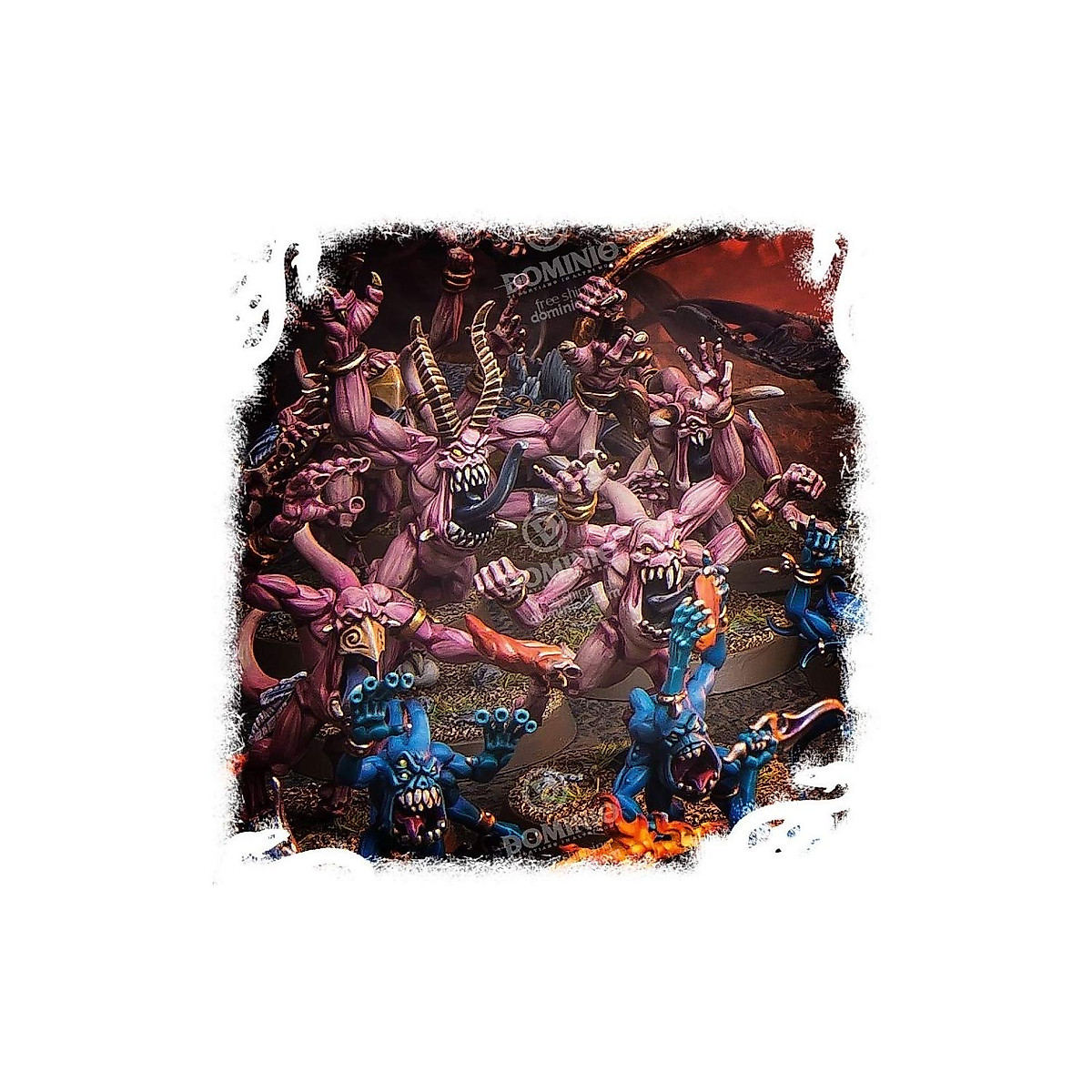 Warhammer 40000 Games Workshop Daemons of Tzeentch Pink Horrors