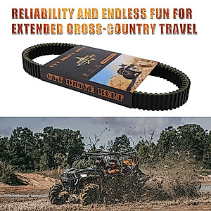 MINSTAR Drive Belt Replace NO.422280652 48C4289 Compatible with Can-Am Defender HD10 HD8, Maverick Sport 1000 1000R, Maverick Trail 800 1000, Maverick X3 Turbo (X rc, X rs, X mr, X ds)