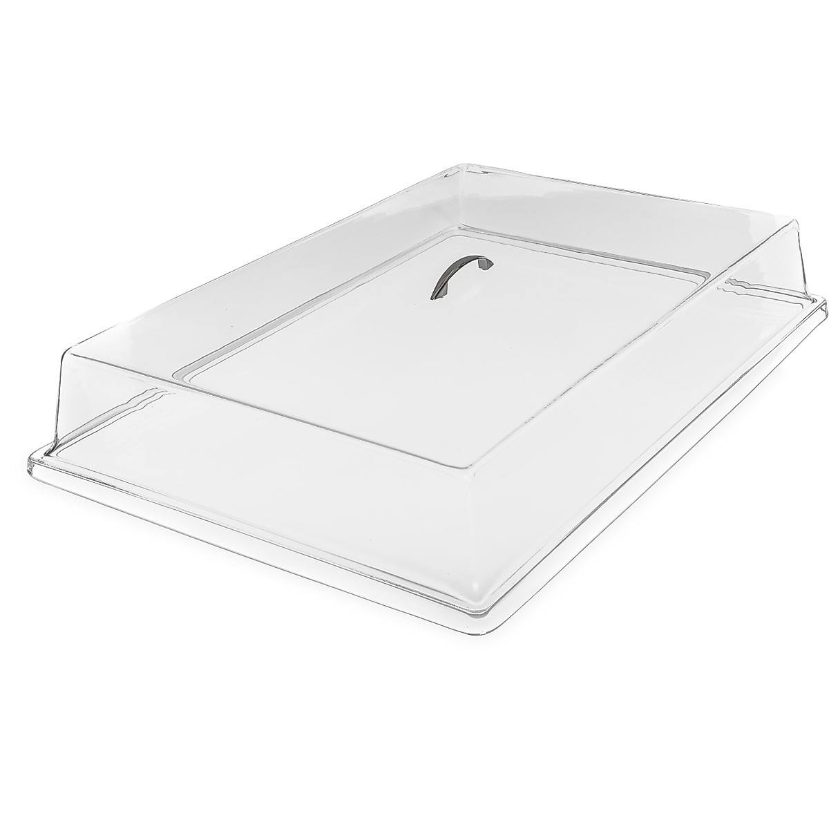 CFS SC2507 Acrylic Pastry Tray Cover, 24.37" Length x 16.62" Width x 4" Height, Clear