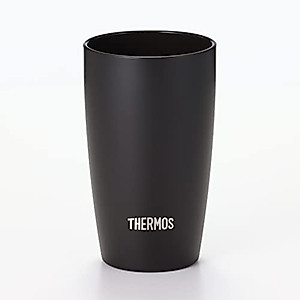 Thermos JDM-340 BK Vacuum Insulated Tumbler, 11.8 fl oz (340 ml), Black