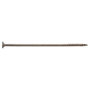 Simpson Strong-Tie SDWS221000DB-R50 Strong-Drive SDWS Timber Screw (Exterior Grade) — 0.220 in. x 10 in. T40, Tan (50-Qty)