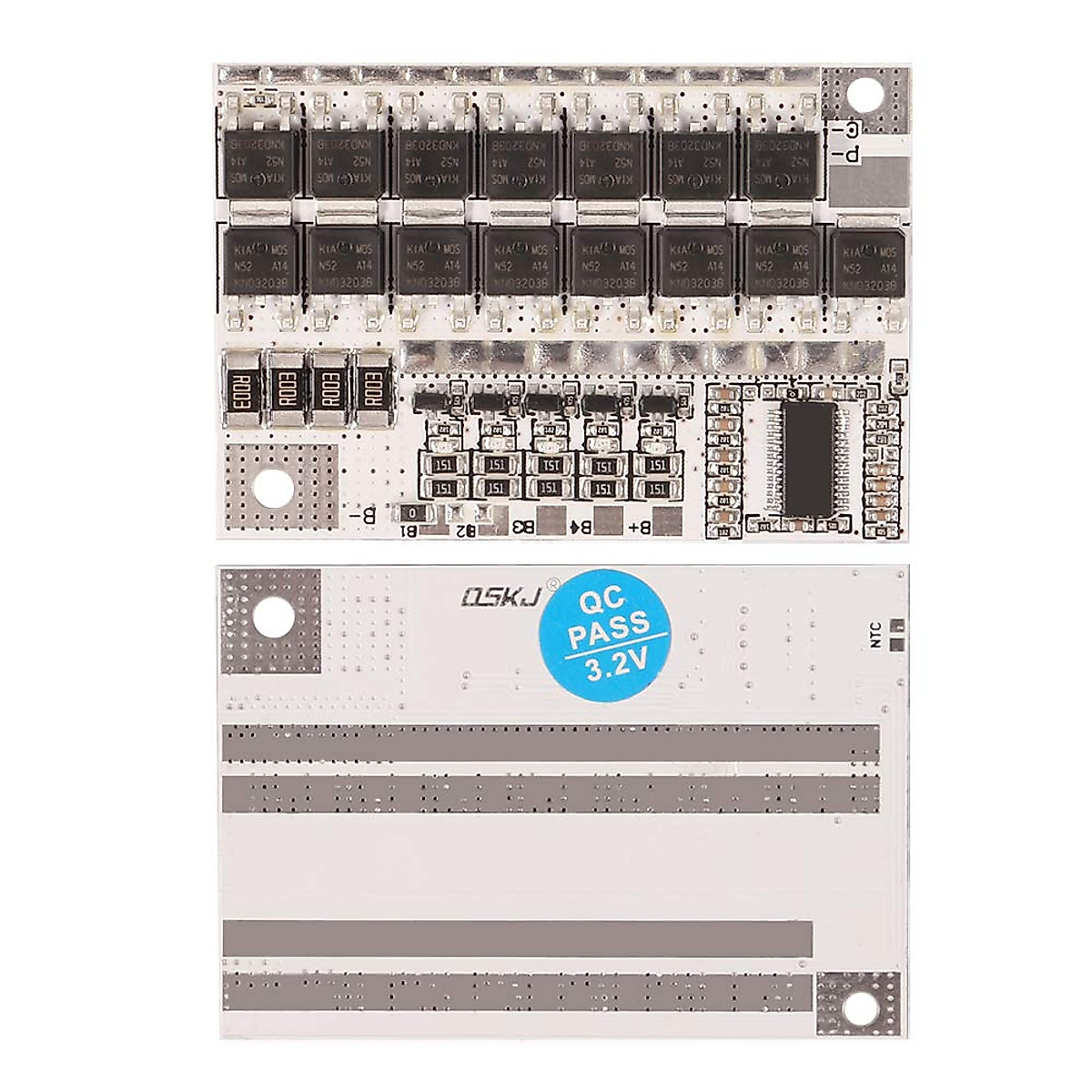 ACEIRMC 2pcs 4S 12V 100A BMS Li-ion LMO Ternary Lithium Battery Protection Circuit Board Li-Polymer Balance Charging Module (4S 12V)