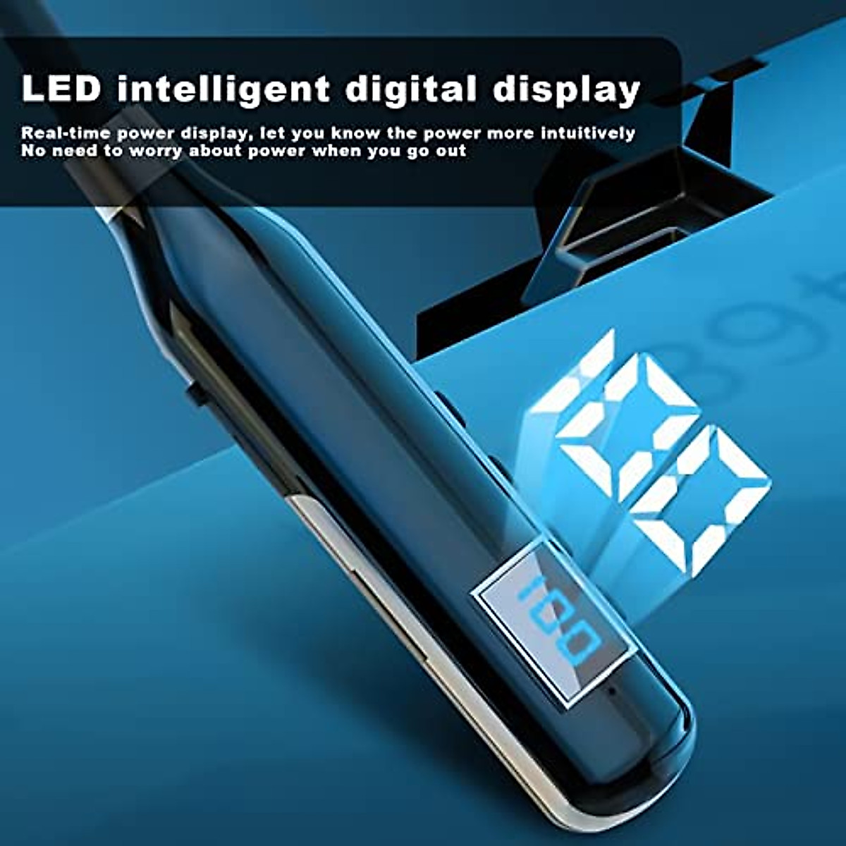 GXNNDYMY Bluetooth Headphones Neckband in-Ear Wireless Headphones Sport Earphones with 100 H Playtime, HiFi Stereo Earbuds with Microphone, USB-C Fast Charging, Foldable, IPX7 Waterproof (Black)