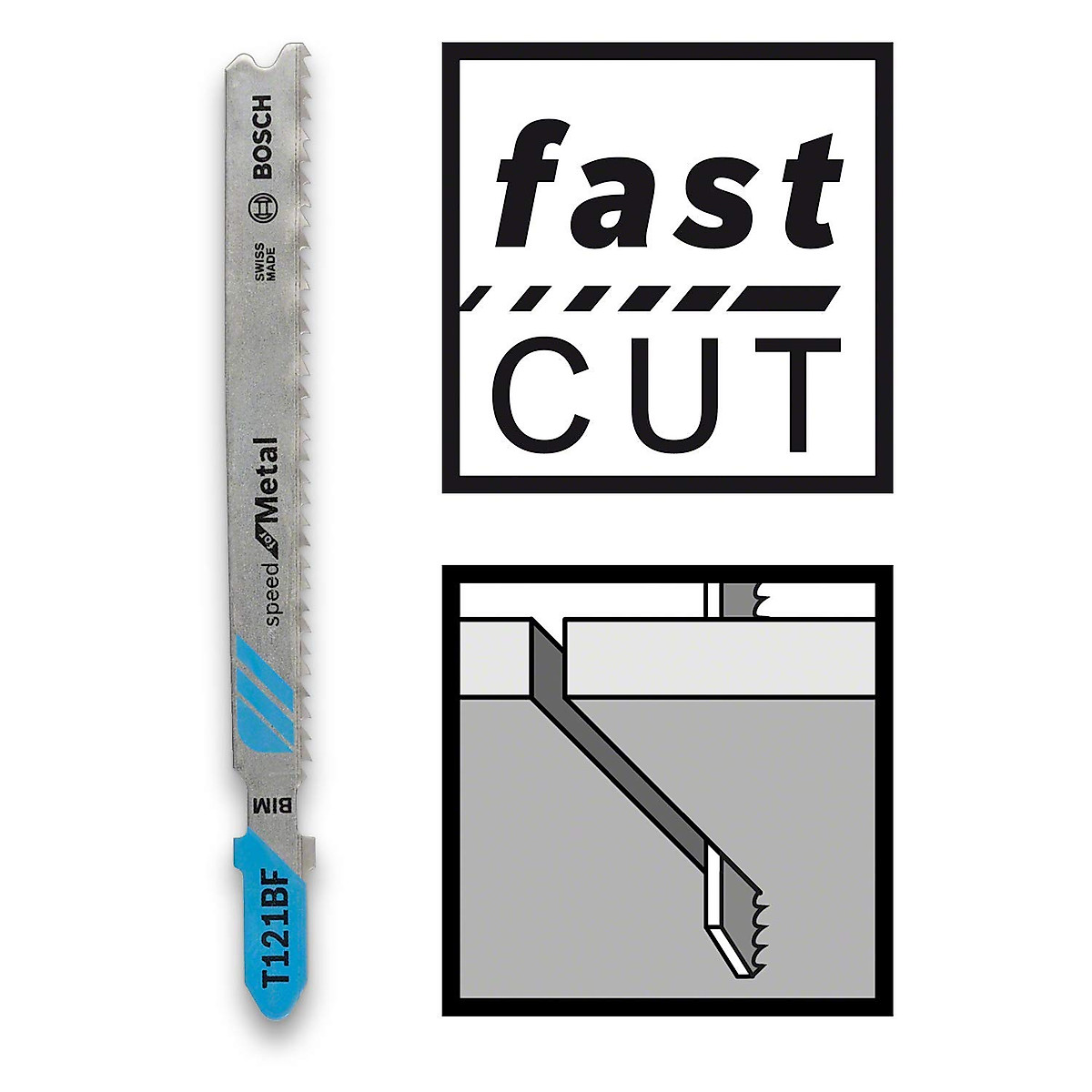 Bosch Professional 15pc Jigsaw Blade Set (MultiMaterial, Accessory for Jigsaws)