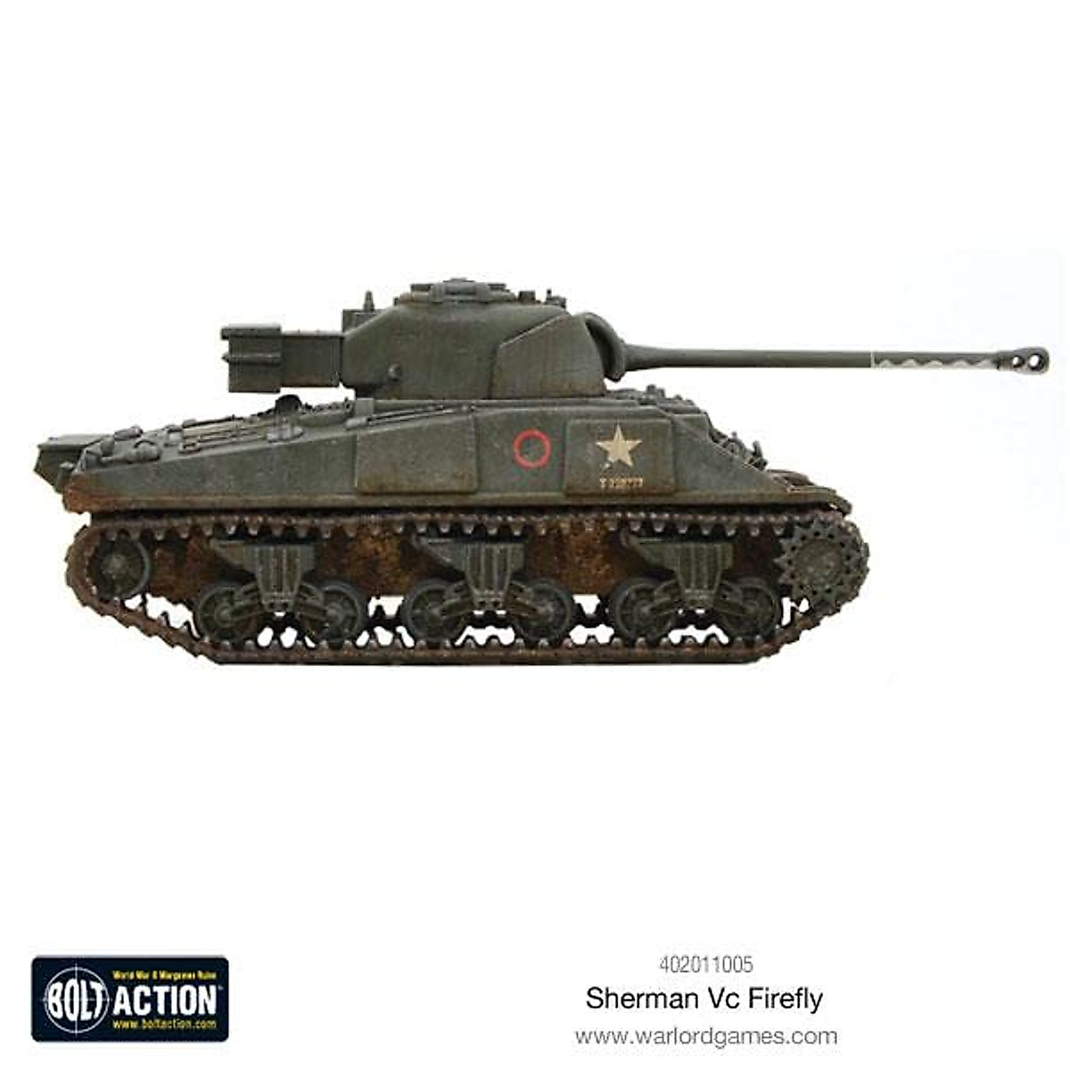 Bolt Action Sherman Firefly Vc 1:56 WWII Military Wargaming Plastic Model Kit