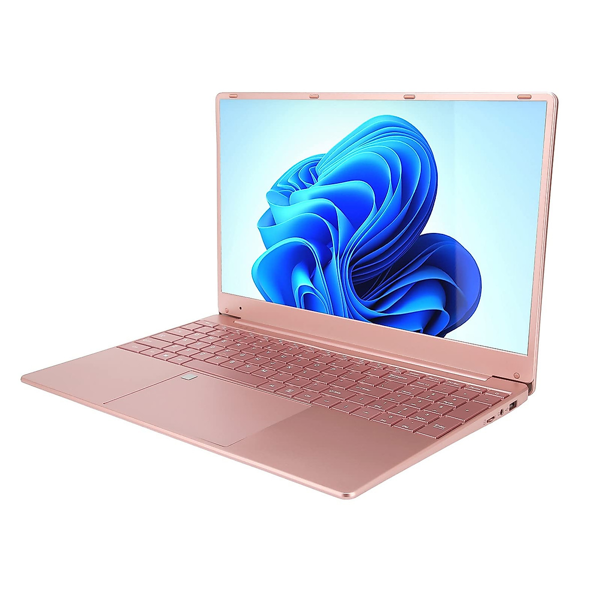 15.6 Inch Laptop - 16GB RAM 1TB SSD, 2K Resolution IPS Screen 1920x1080 Quad Core Ultrathin Laptop Portable Laptop with Fingerprint Reader & Digital Keypad for Windows 10