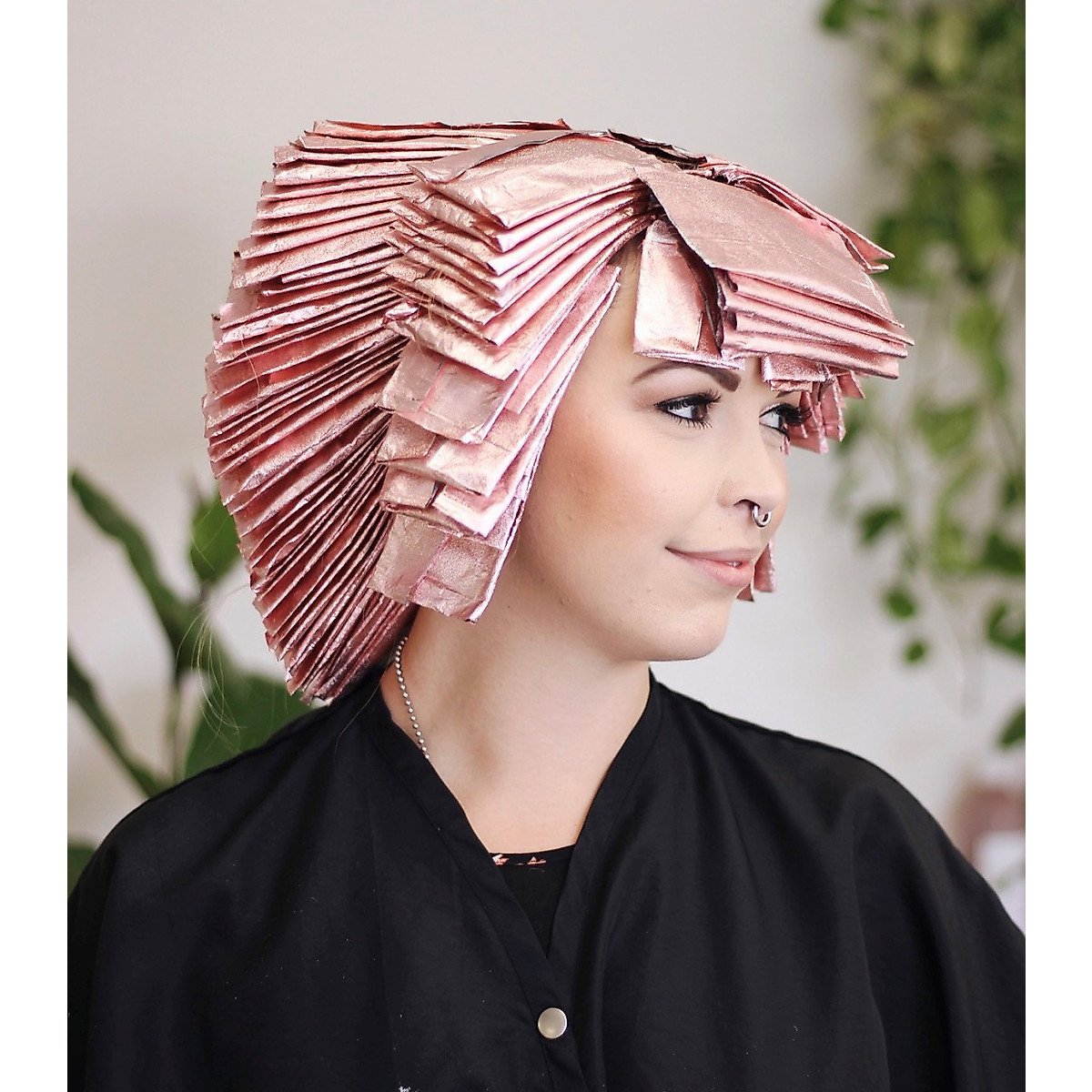Framar Rosé All Day Pop Up Hair Foil, Aluminum Foil Sheets, Hair Foils For Highlighting - 500 Foil Sheets