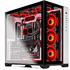 Skytech Gaming Prism II Gaming Computer PC Desktop - AMD Ryzen 7 5800X 8-Core 3.8GHz, RTX 3080 Ti 12G GDDR6X, 1TB NVMe Gen4 SSD, 16GB DDR4 3200, RGB Fans, 360mm AIO, AC WiFi, Windows 11 Home 64-bit