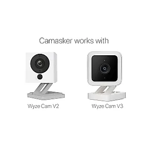 Camasker for Wyze & Roku SE Cam - Cover, Disguise & Camouflage Wyze or Roku SE Camera - Artificial Plant Housing Case for Wyze Cam V3, V2 & Roku SE