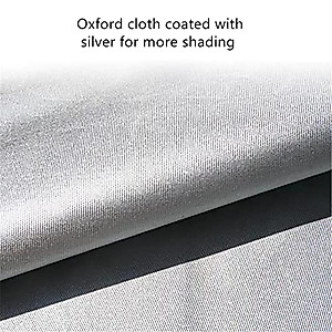 Outdoor Swing Cover 3 Seater Patio Swing Chair Glider Cover, Swing Cover Outdoor Hammock Waterproof Cover with Zipper Design All Weather Protection 85''L x 49" W x 67" H