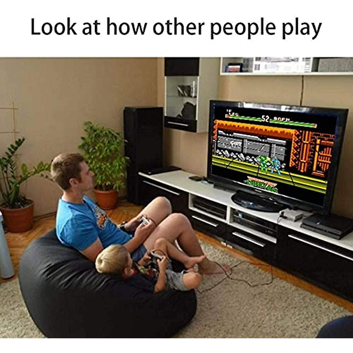 621 Retro Game Console, 621 Different Classic Games with 2 N-ES Classic Controller,Classic Game Play, Nostalgic Game Play, Retro Game Play, HDMI Output Plug & Play Childhood Mini Classic Console