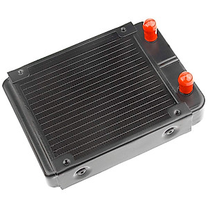 BXQINLENX 18 Pipe Aluminum Heat Exchanger Radiator for PC CPU CO2 Laser Water Cool System Computer 120mm(A)