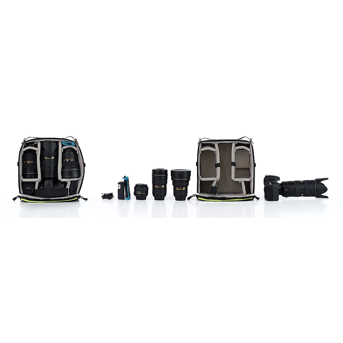 f-stop – Shallow Medium Internal Camera Unit (ICU) Pack Insert for DSLR, Mirrorless, Photo Gear Storage and Carry Protection