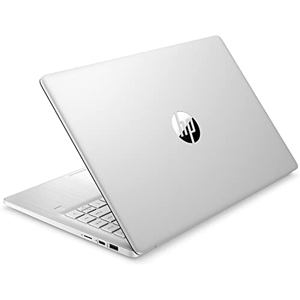 HP Laptop 14-ed0123wm 14" FHD Touchscreen, Qualcomm Snapdragon 7c, Qualcomm Adreno 618 GPU, 8GB LPDDR4x RAM, 128GB eMMC Storage, Windows 11 Home, Natural Silver (Renewed)