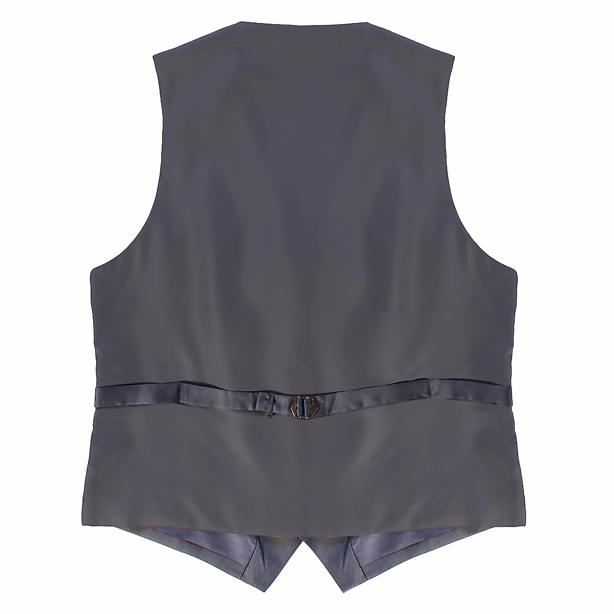 Gioberti Men's Formal Suit Vest Fit for Business or Casual Dress, Gray, X-Small