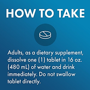 Dr. Mercola H2 Molecular Hydrogen, 90 Servings (90 Tablets), Dietary Supplement, Supports Brain Health and Cognitive Function, Non GMO