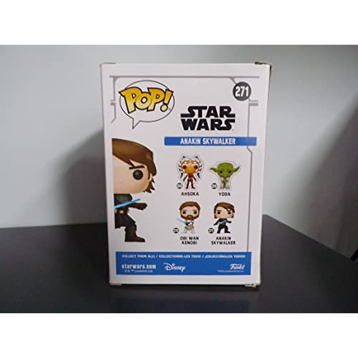Funko Pop Star Wars: Clone Wars - Anakin Skywalker Collectible Figure, Multicolor