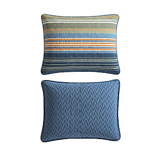 Eddie Bauer - Queen Quilt Set, Reversible Cotton Bedding with Matching Shams, Home Decor for All Seasons (Yakima Green, Queen)