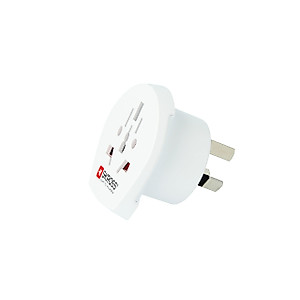 Skross World to Australia/China Country Travel Adaptor, White