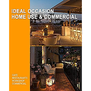 Star Patio Outdoor Patio Heater, Electric Patio Heater, Infrared Heater With 180° Oscillation, Outdoor Heater, Under Table Heater，STP1317-HD-M