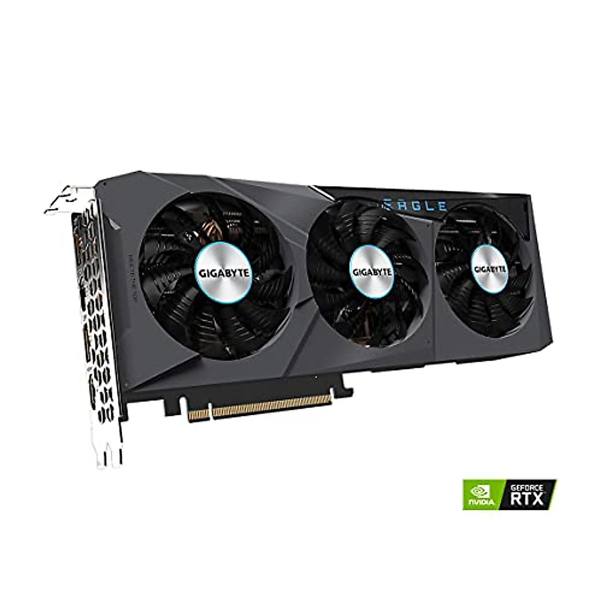 Gigabyte GeForce RTX 3070 Eagle OC 8G (REV2.0) Graphics Card, 3X WINDFORCE Fans, LHR, 8GB 256-bit GDDR6, GV-N3070EAGLE OC-8GD Video Card