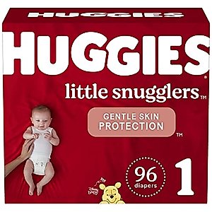 Huggies Little Snugglers Diapers, Size 1