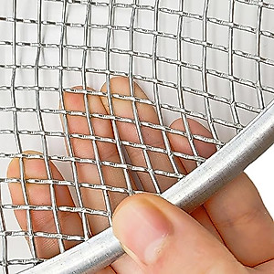 Soil Sieve for Garen -12 inches Soil Sifter for Rocks Compost Suitable for 5 Gallon Drums