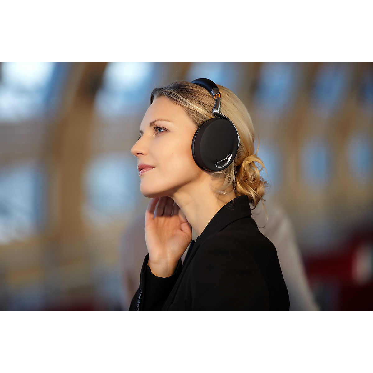 Parrot Zik Wireless Noise Cancelling Headphones with Touch Control - Black