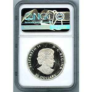 2022 CA Canada Coin Canadian Extraordinary High Relief Proof Timber Wolf S$25 NGC PF70