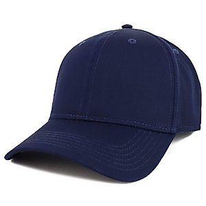 Armycrew XXL Oversize High Crown Adjustable Plain Solid Baseball Cap - Navy