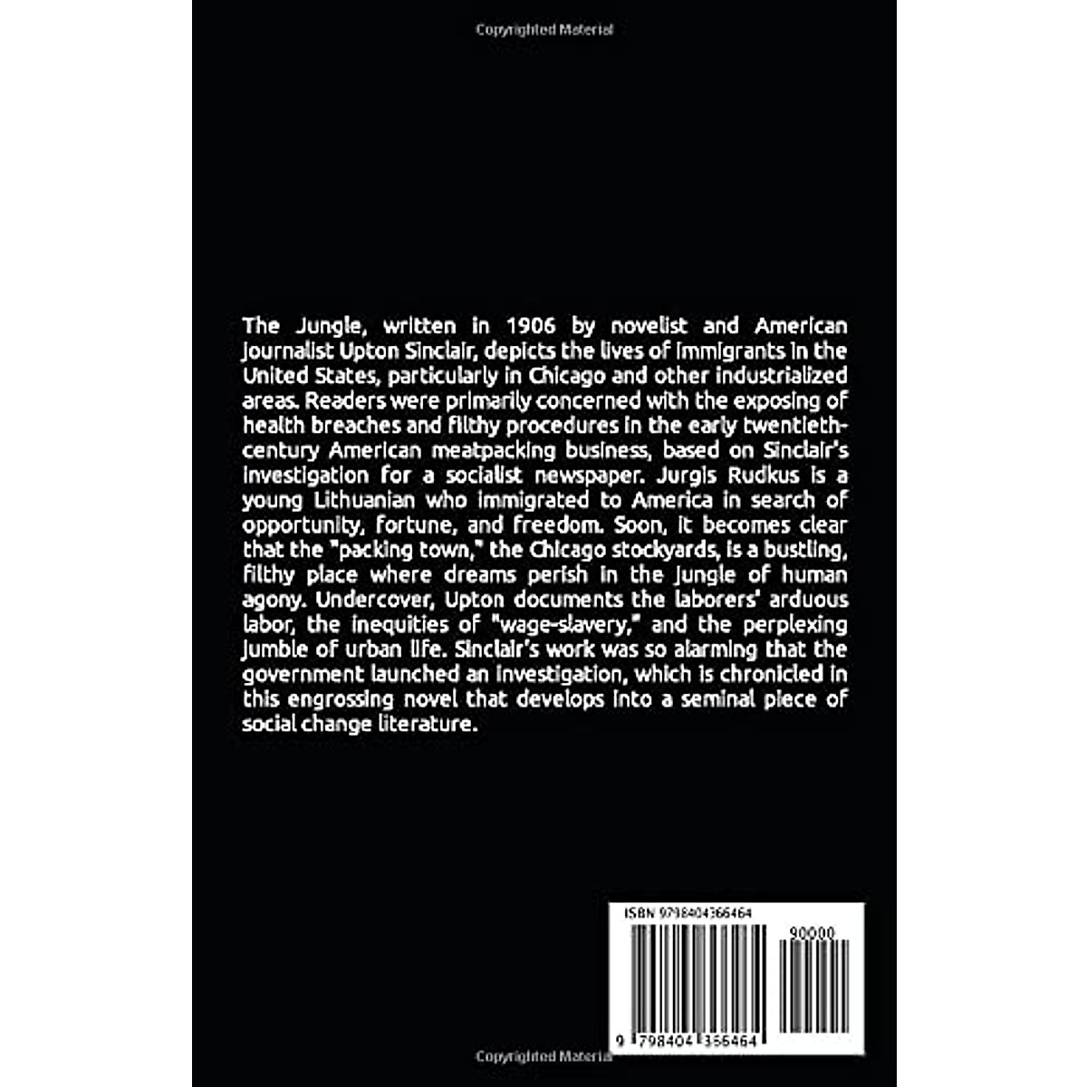 The Jungle: The 1906 Uncensored Version