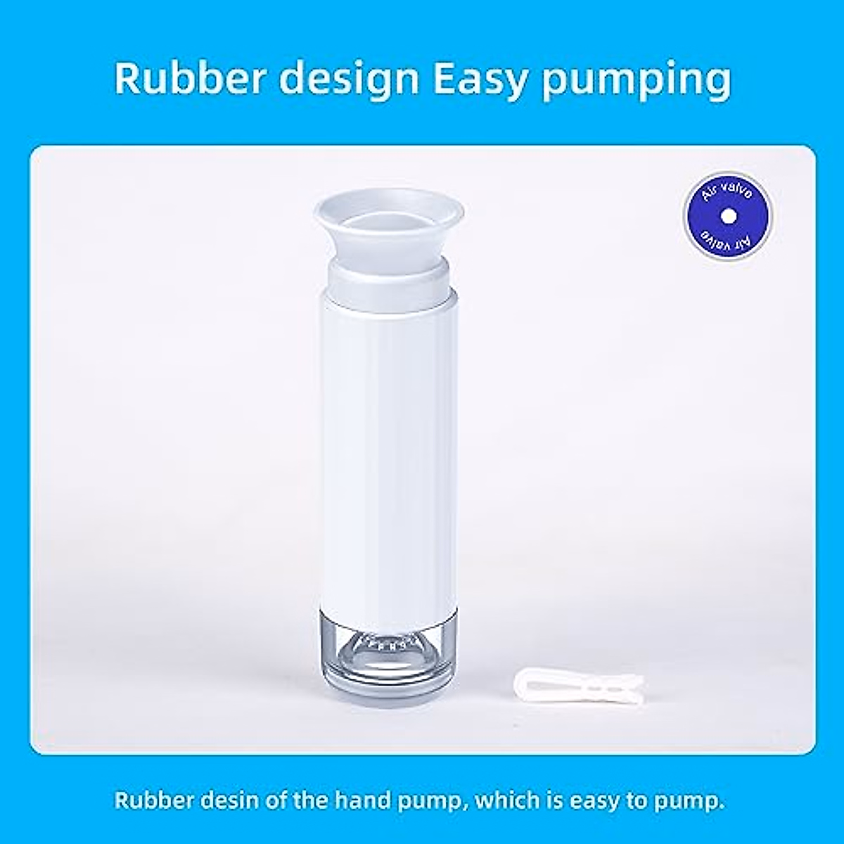 Domsanistor 3D Printing Filament Storage Bag Vacuum Kit, Filament Vacuum Bags 10Pcs with Hand Pump/Clips, Filament Bags Storage Spool Sealing for Keeping Filament Dry