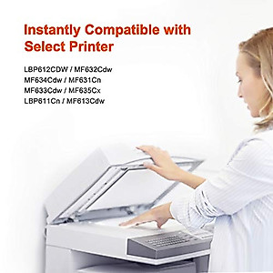 045 045H MF634cdw Toner - ejet Compatible 045H Toner Replacement for Canon 045 Toner Cartridge CRG-045H for Canon MF634Cdw MF632Cdw LBP612Cdw MF635CX Printer(1 Black,1 Cyan,1 Magenta,1 Yellow,4-Pack)