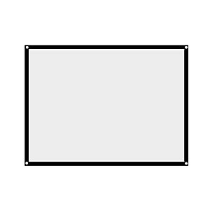 Ochine Projector Screen Home Projection Movies Screen Outdoor Indoor Support Double Sided Projection Foldable Anti-Crease Portable Home Theater Screens for Home, Party, Office, Classroom