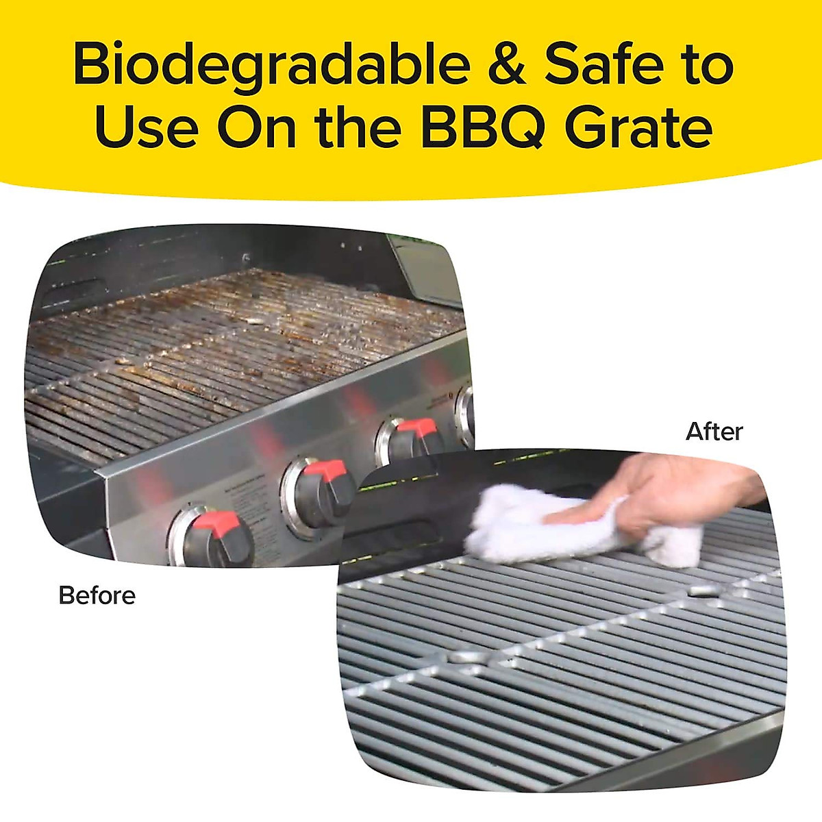 Grease Police Magic Degreaser by BulbHead - Super-Concentrated Degreaser and Cleaner Spray For Kitchen, Bathroom, and More - Emulsifies Grease & Grime on Contact, No Hard Work